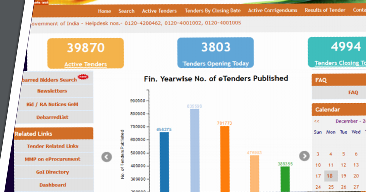 Tender Websites for Contractor: Govt E-Procurement System - Suraj Laghe
