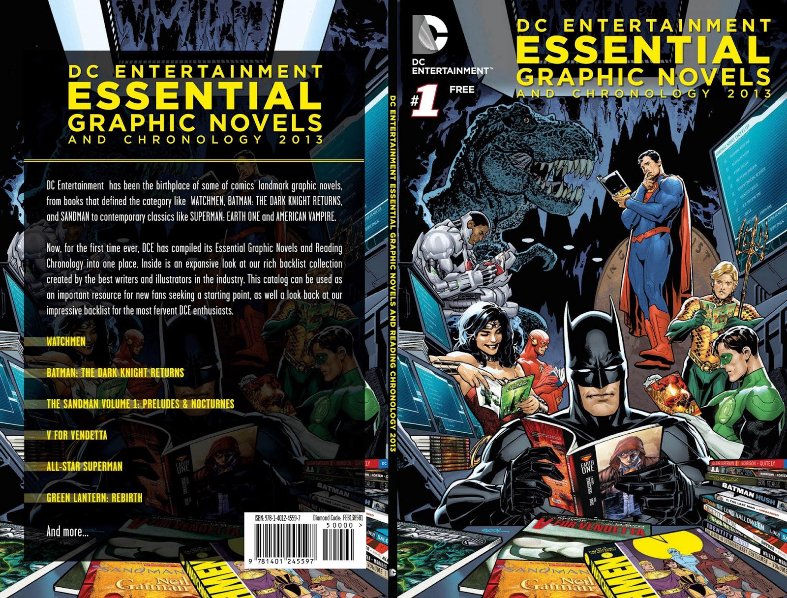 DC Entertainment Essential Graphic Novels and Chronology 2013 | KOMIKERBR