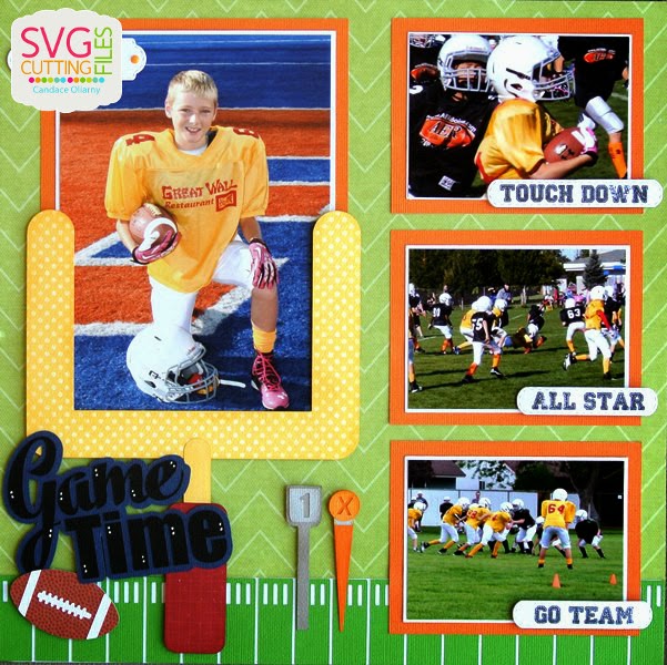 Candi O Designs: Sports Page Layouts