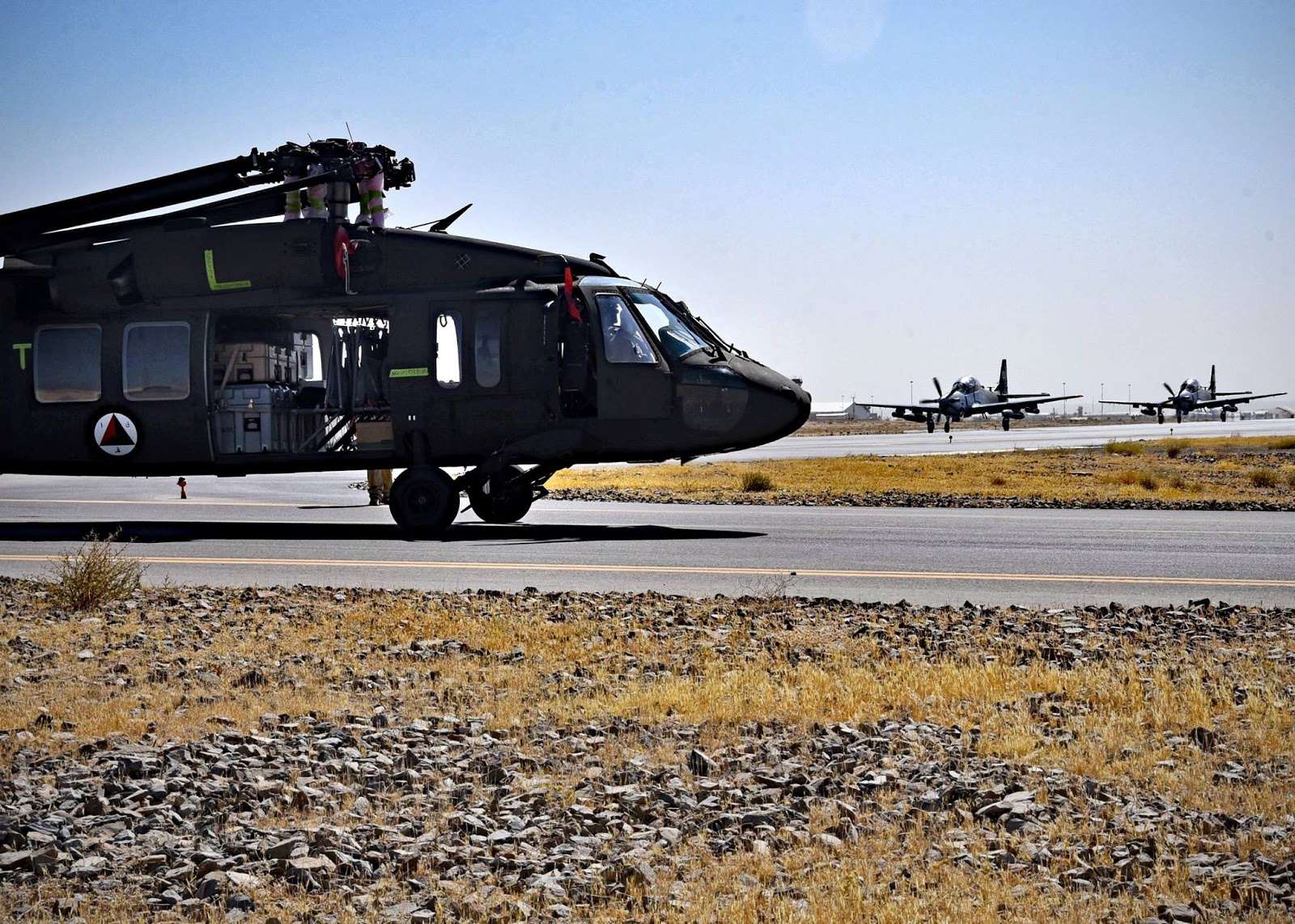 MIRAGEC14: Afghanistan receive first Black Hawk helos
