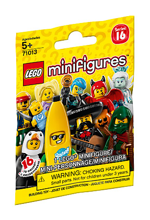 LEGO Minifigure Series packaging - is there a rule in a colour ...