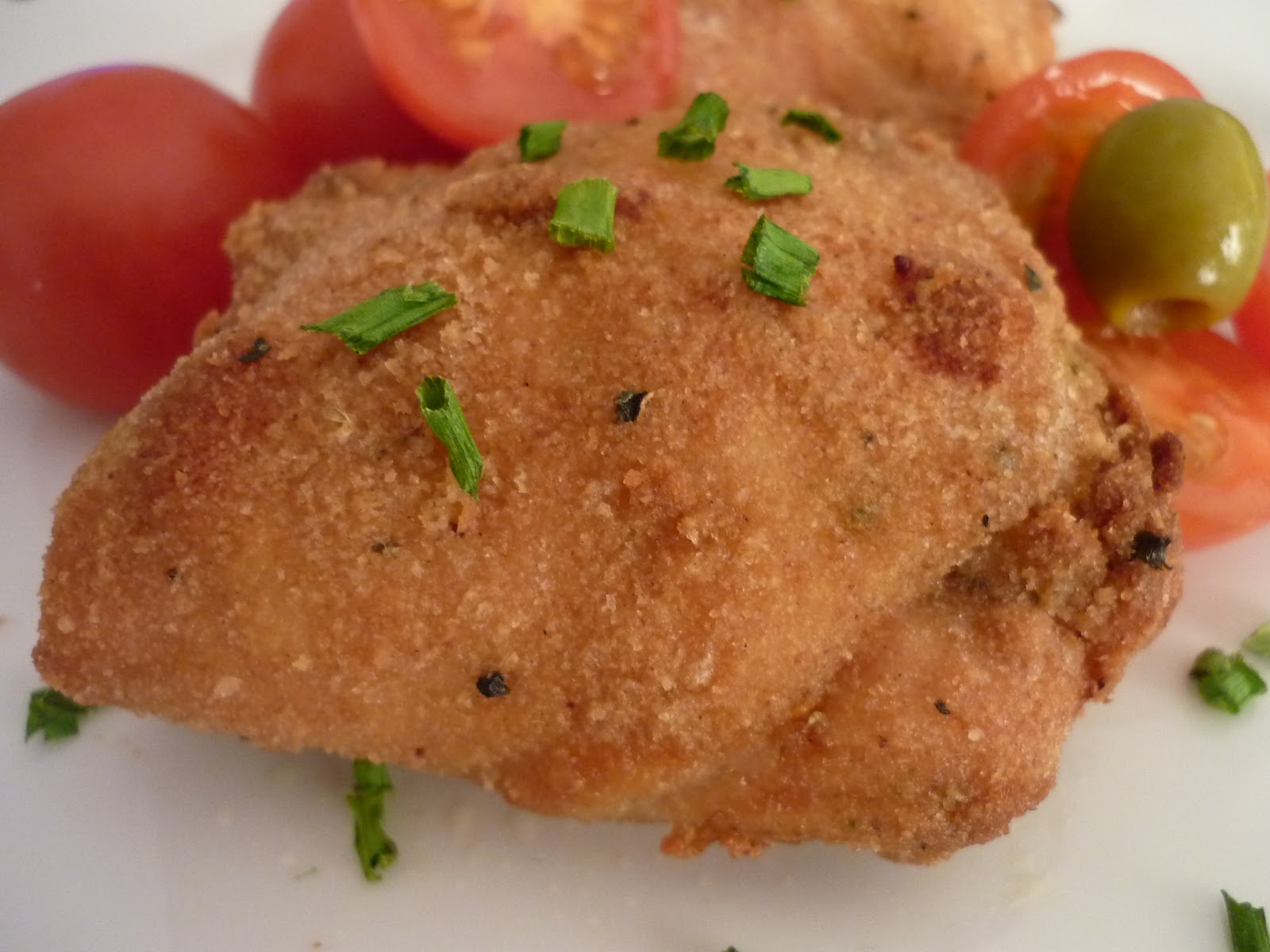 Sweet home: Frango panado no forno