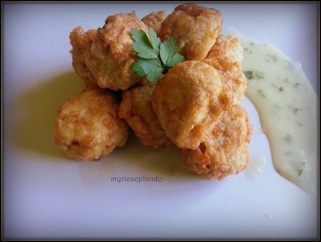 Alcachofas Rebozadas - Myricaciplando