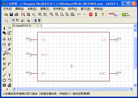 BugWorkShop - 甲蟲工作室: CadSoft EAGLE 制作新零件 - Symbol (四)
