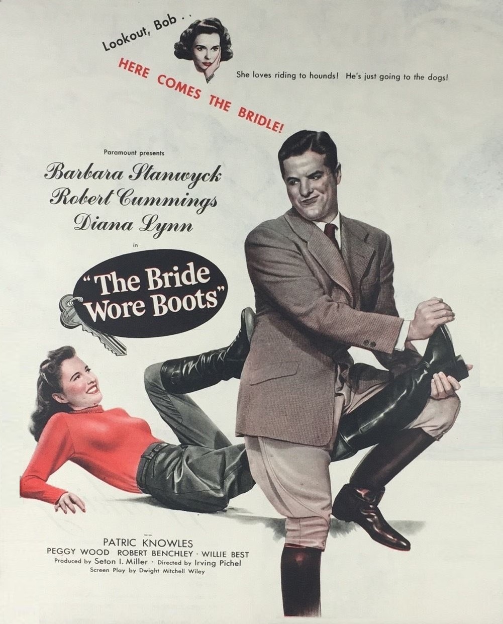 THE BRIDE WORE BOOTS (1946) WEB SITE