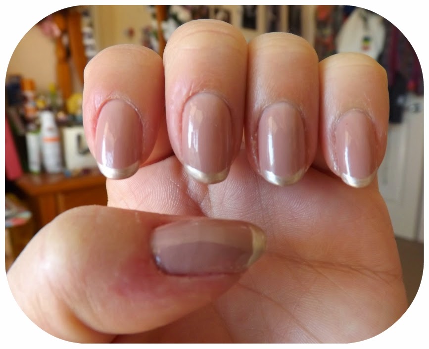 TUTORIAL: French Manicure with Metallic Tips | taken by surprise