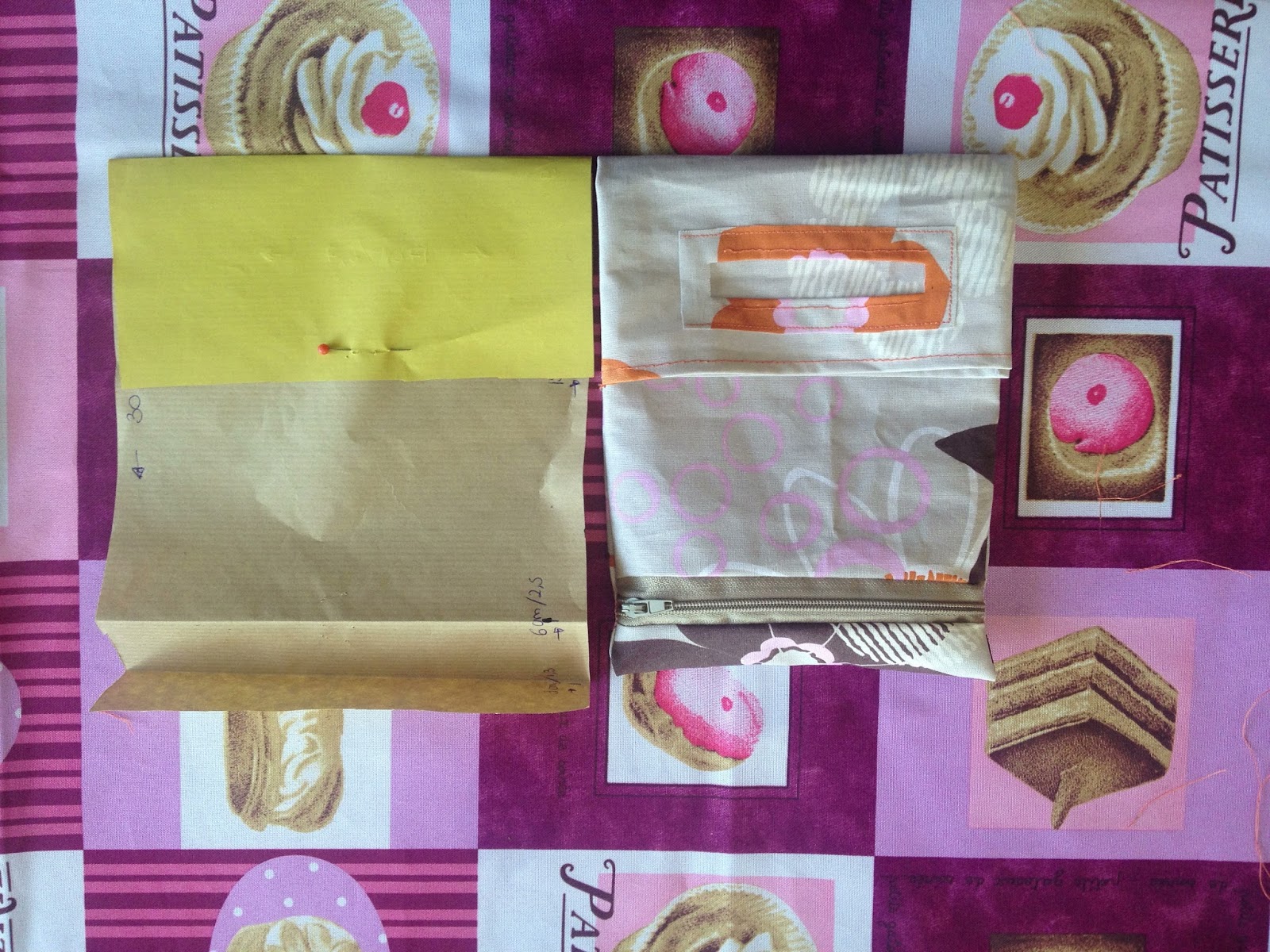 sew, craft, paint: love!: D.I.Y.: Tobacco Pouch Tutorial