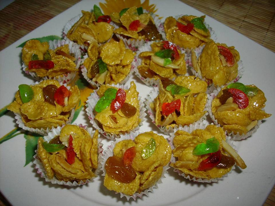 RESEPI CORNFLAKE MADU HARI RAYA - KOMPILASI HIMPUNAN RESEPI