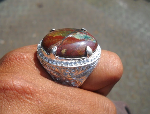 Pesona Batu Akik: BGR10- SOLD-Batu Pancawarna Nogo Sui .... Antikk