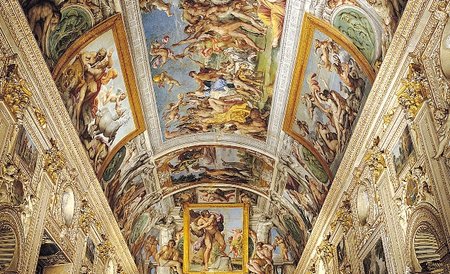 esistentepaziente: Palazzo Farnese, conclusi i restauri degli Affreschi ...