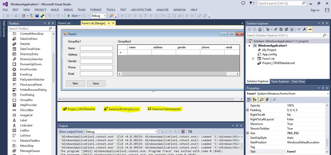 Tutorial programming: Visual Basic - Membuat sistem (CRUD) Create dan Read