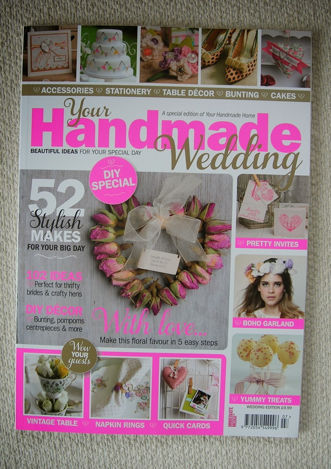 A Passion For Cards: Handmade wedding magazine