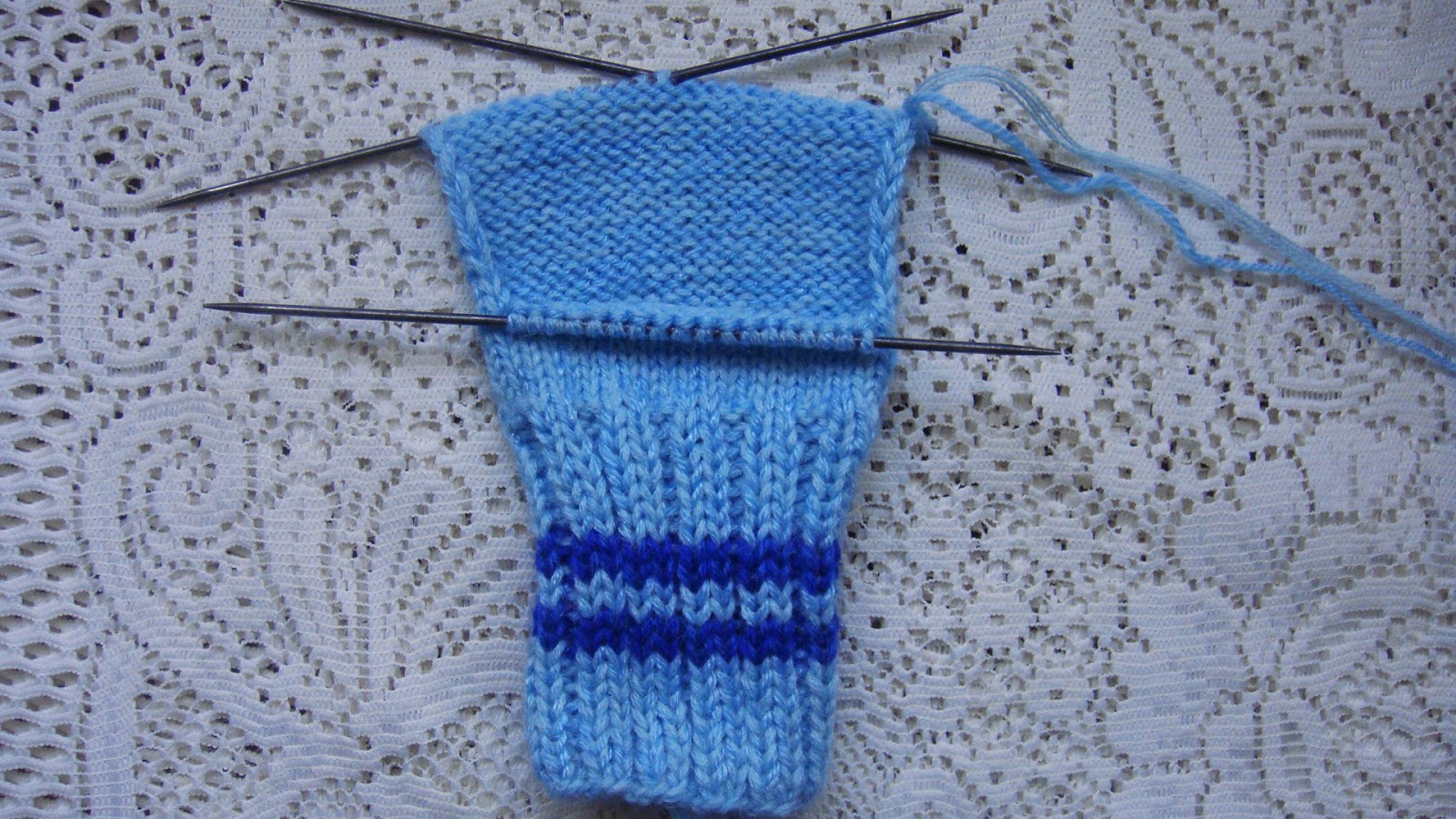 Lucru de mana crosetat, tricotat: Sosete tricotate. Invatam sa tricotam ...