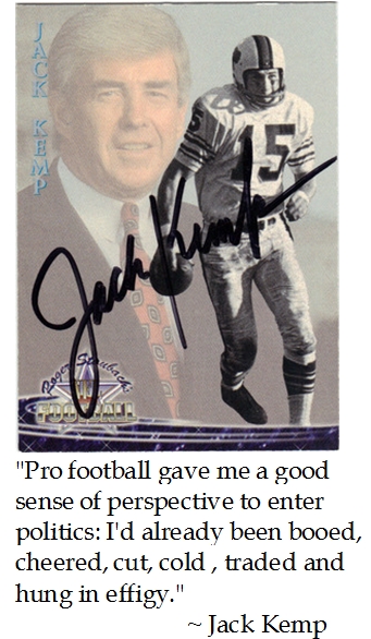 DC-Jockularity: Jack Kemp on Football and Politics