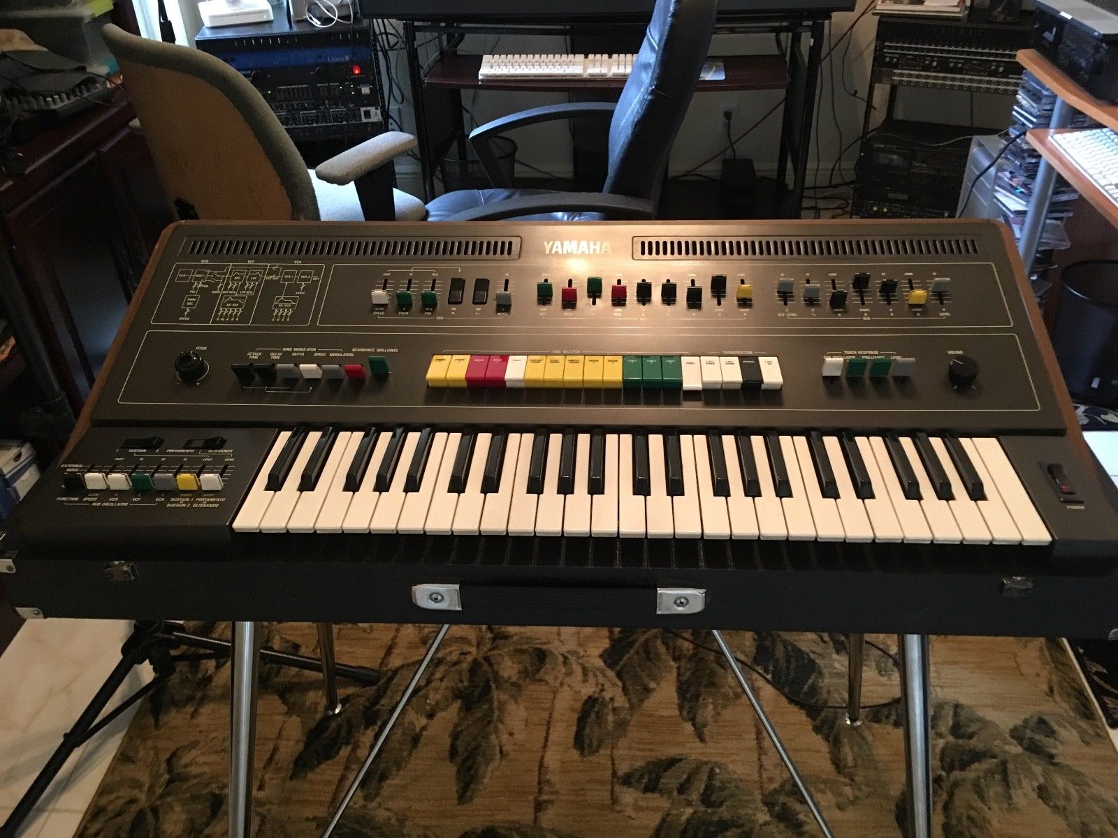 MATRIXSYNTH: 1976 YAMAHA CS-50 ANALOG SYNTHESIZER