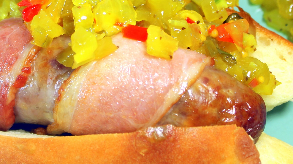 52 Ways to Cook: Bacon Wrapped Brat - 52 Grilling Time Secret Extras