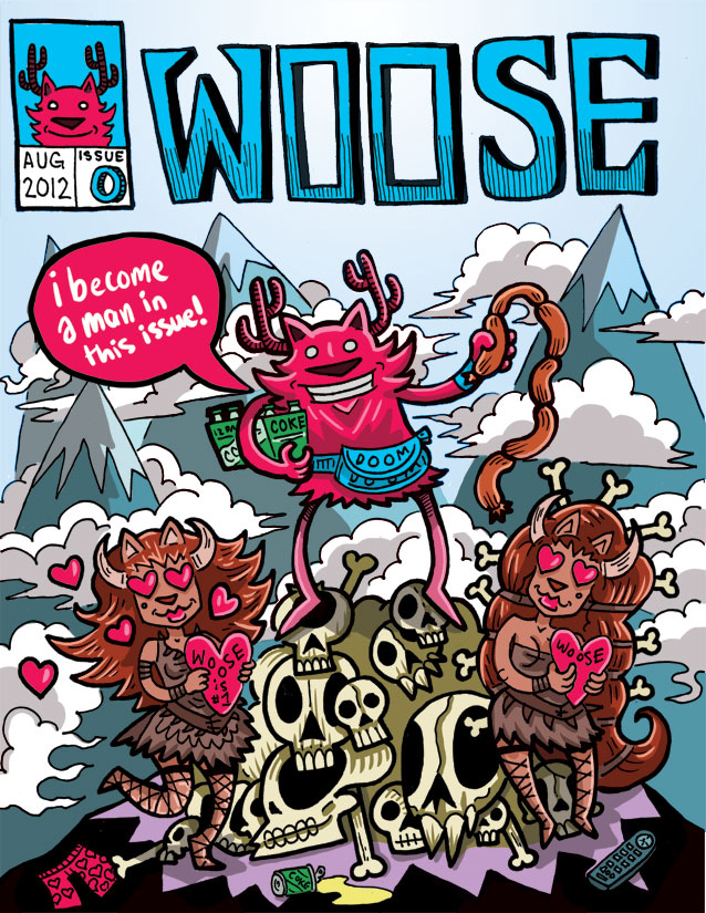 Ethan Mongin Illustration | Design : Death Elf and Woose Comic Teaser