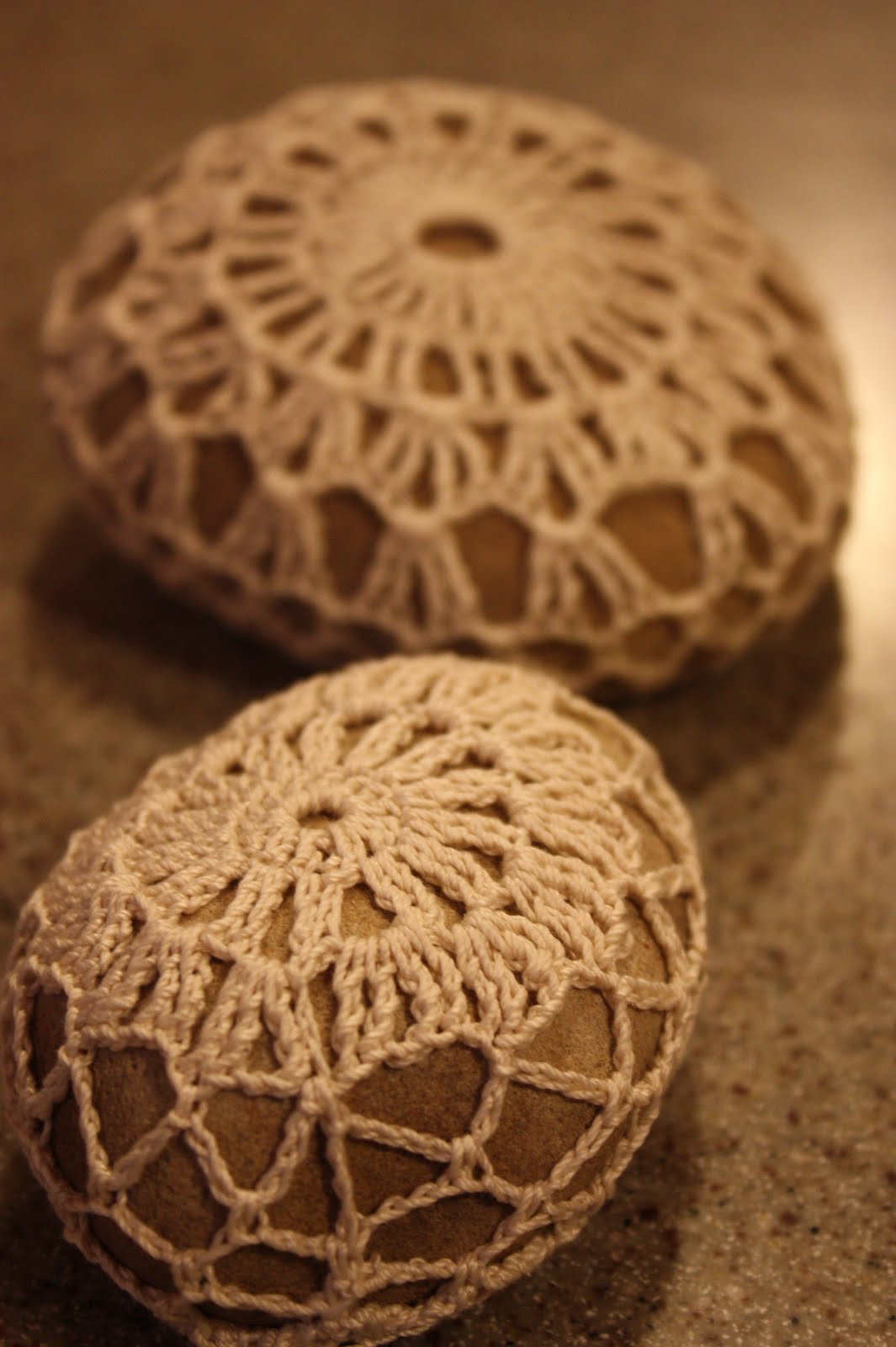BriteCloud Creations: Crocheted Rocks?