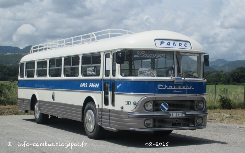 info cars & Bus: Chausson ASH 522 (1952) - collection Faure