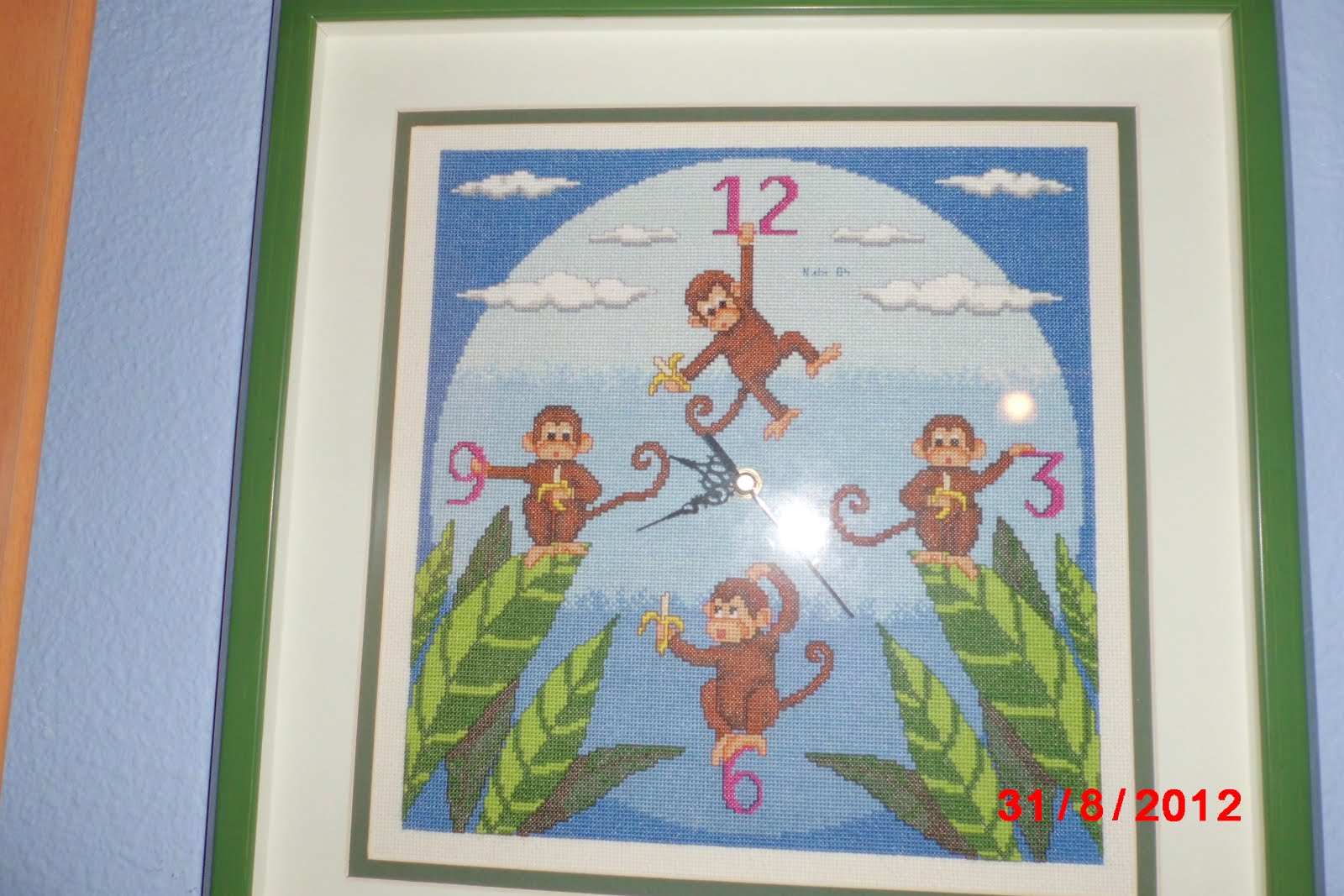 Mi afición al punto de cruz: monos