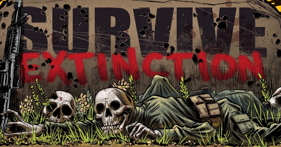 Leigh Walls: ARTIST: SURVIVE: EXTINCTION - final color art! (the DEUCE ...