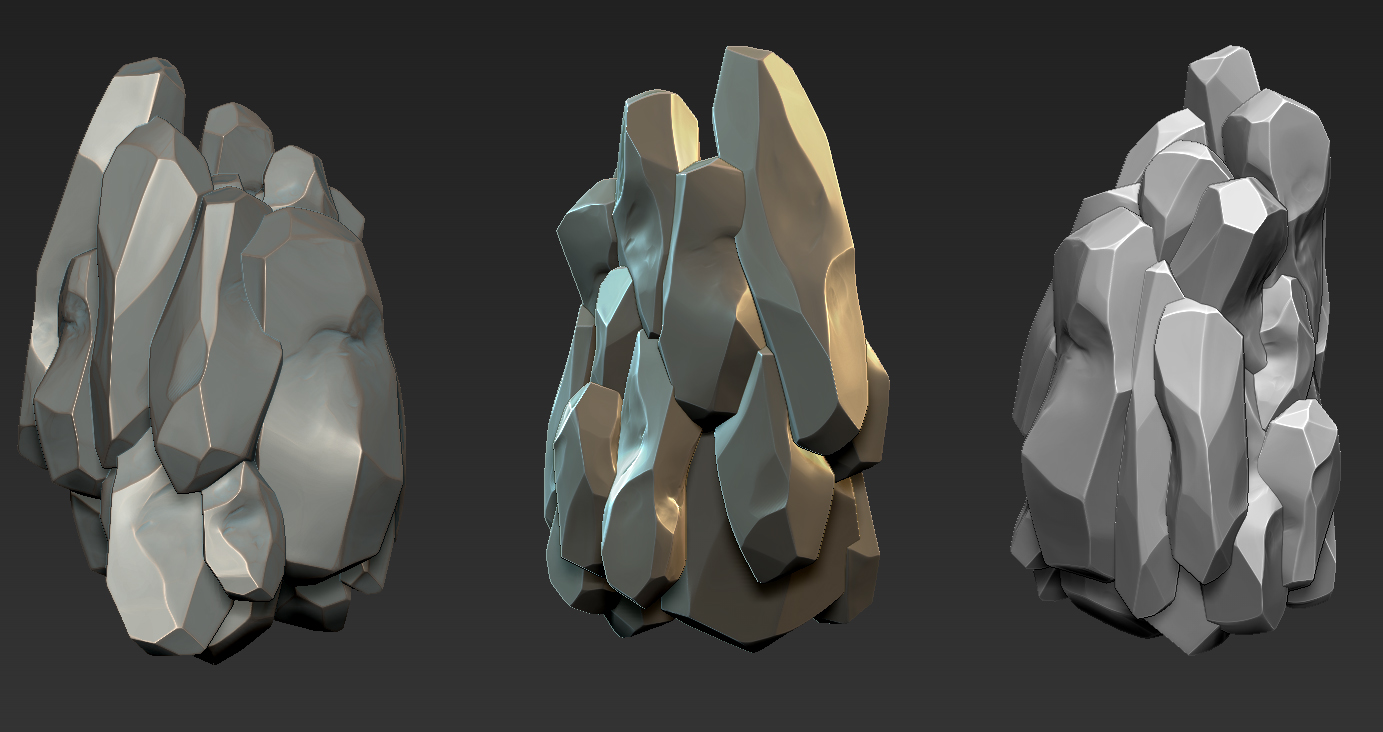 Kyle Bromley - 3d Artist: Rock Clumps