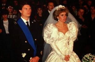 Oggi Sposi blog: Matrimonio ALESSANDRA MUSSOLINI del 28 Ottobre 1989 ...