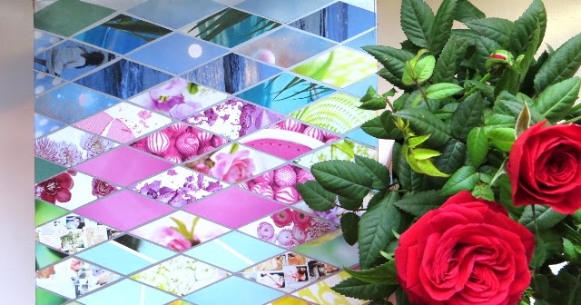 Diamond Collage Box Decoration and Card