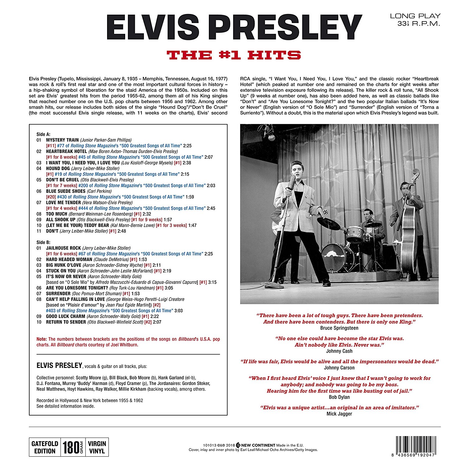Elvis Day By Day: April 24 - The #1 Hits And DVD (Updated April 26)