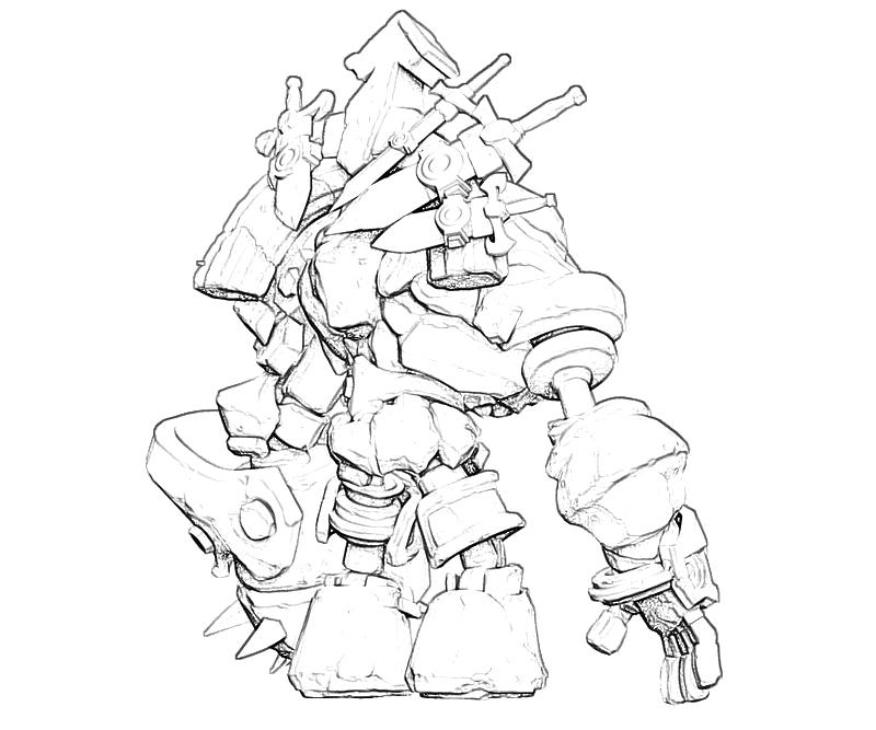 Minecraft Iron Golem Coloring Coloring Pages