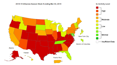 Avian Flu Diary: CDC FluView Week 9: Continued Shift Towards H3N2 clade ...
