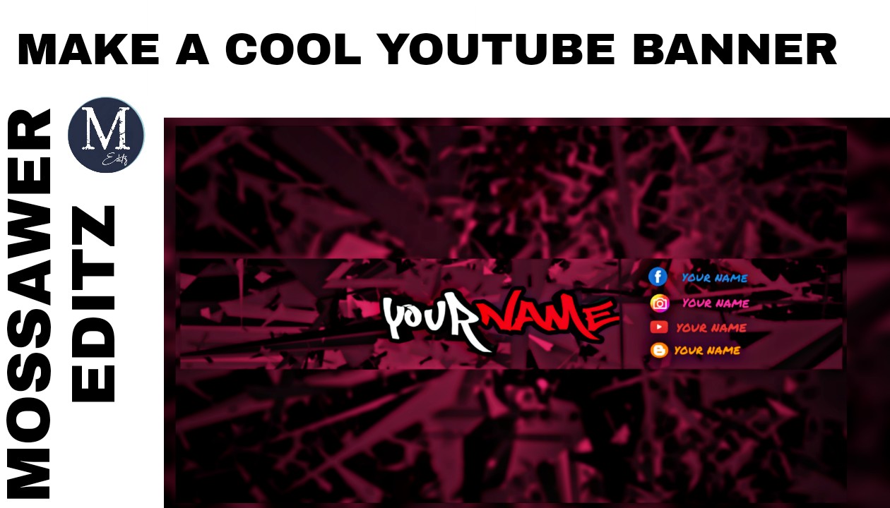 COOL YOUTUBE BANNER | AZ CREATIONZ