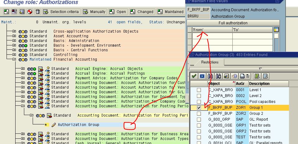 SAP FICO Professionals: Authorization group for OB52