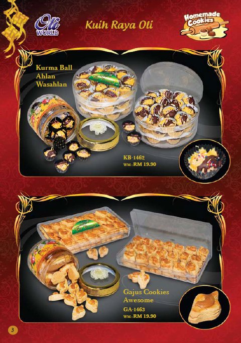 NAZA STYLE: Katalog Biskut Raya Dari Oli Collection