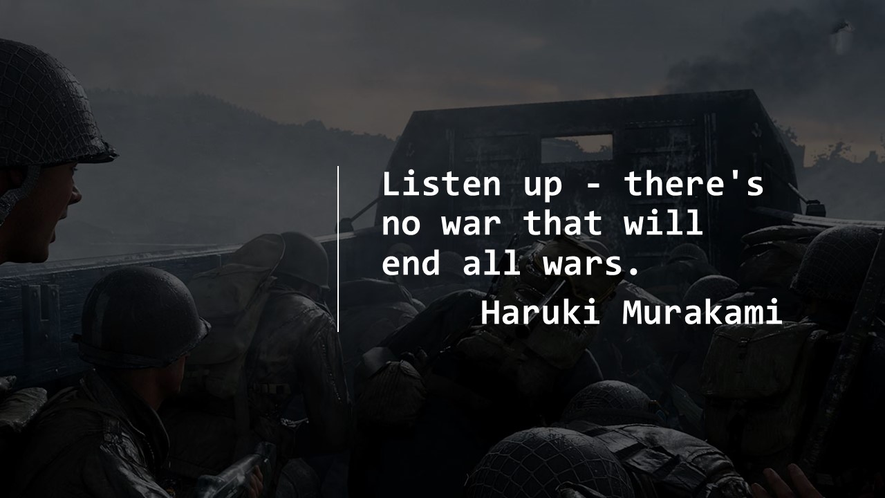Top 60 War Quotes