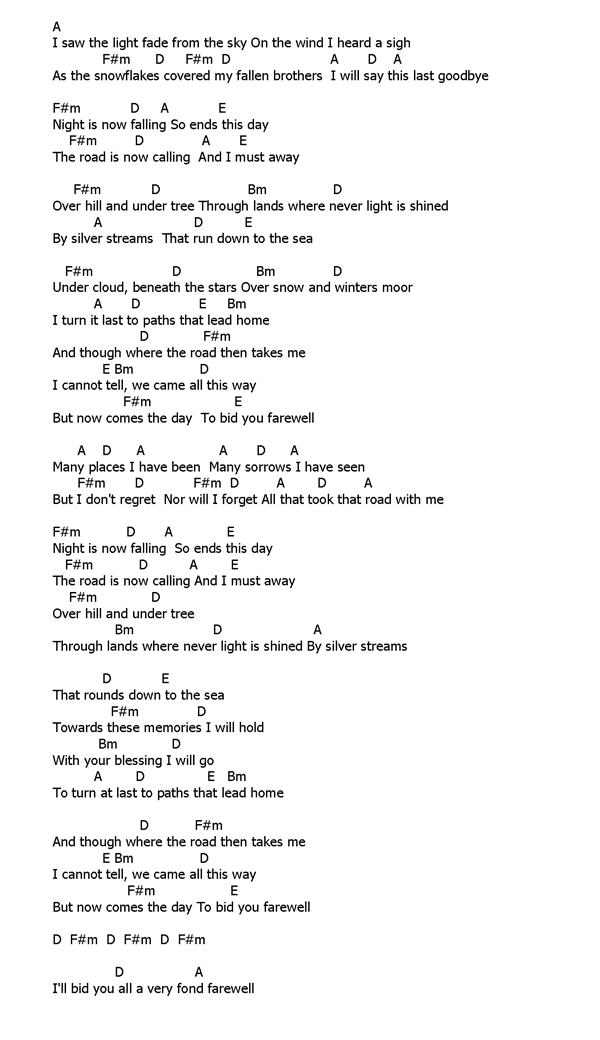 คอร์ด เนื้อเพลง The last goodbye Billy Boyd Chordza | คอร์ดเพลง คอร์ด ...