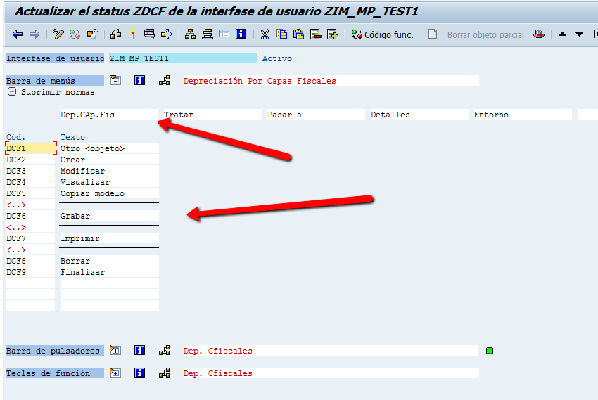SAP-IM Investment Managemente: Crear un menú en ABAP PF-STATUS & SE41