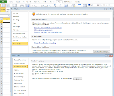 Oracle Apps Solutions: Web ADI - Excel 'Run-time error 91' Error