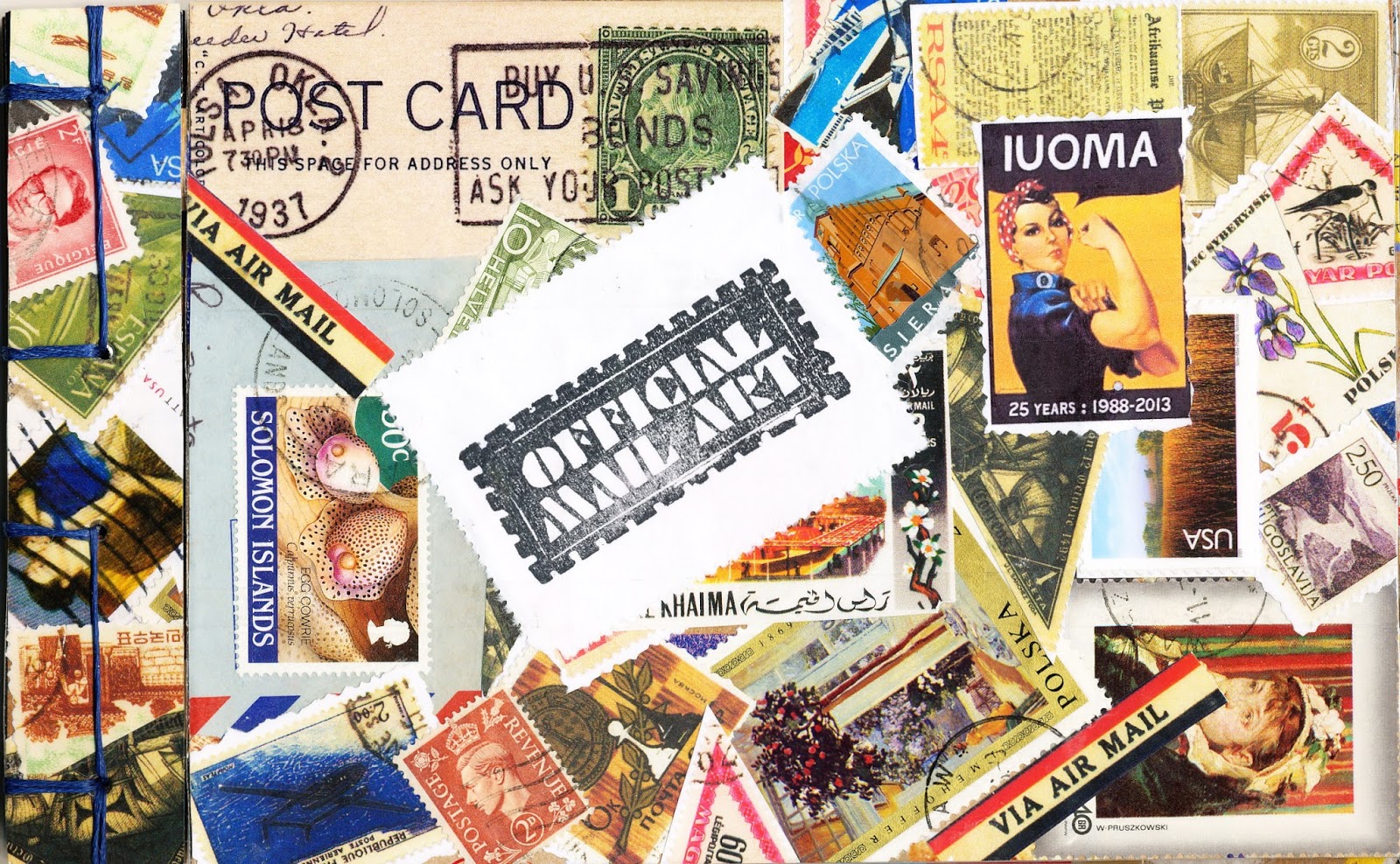 DeCordis Mail Art: #29 Collaborative Mail Art Book