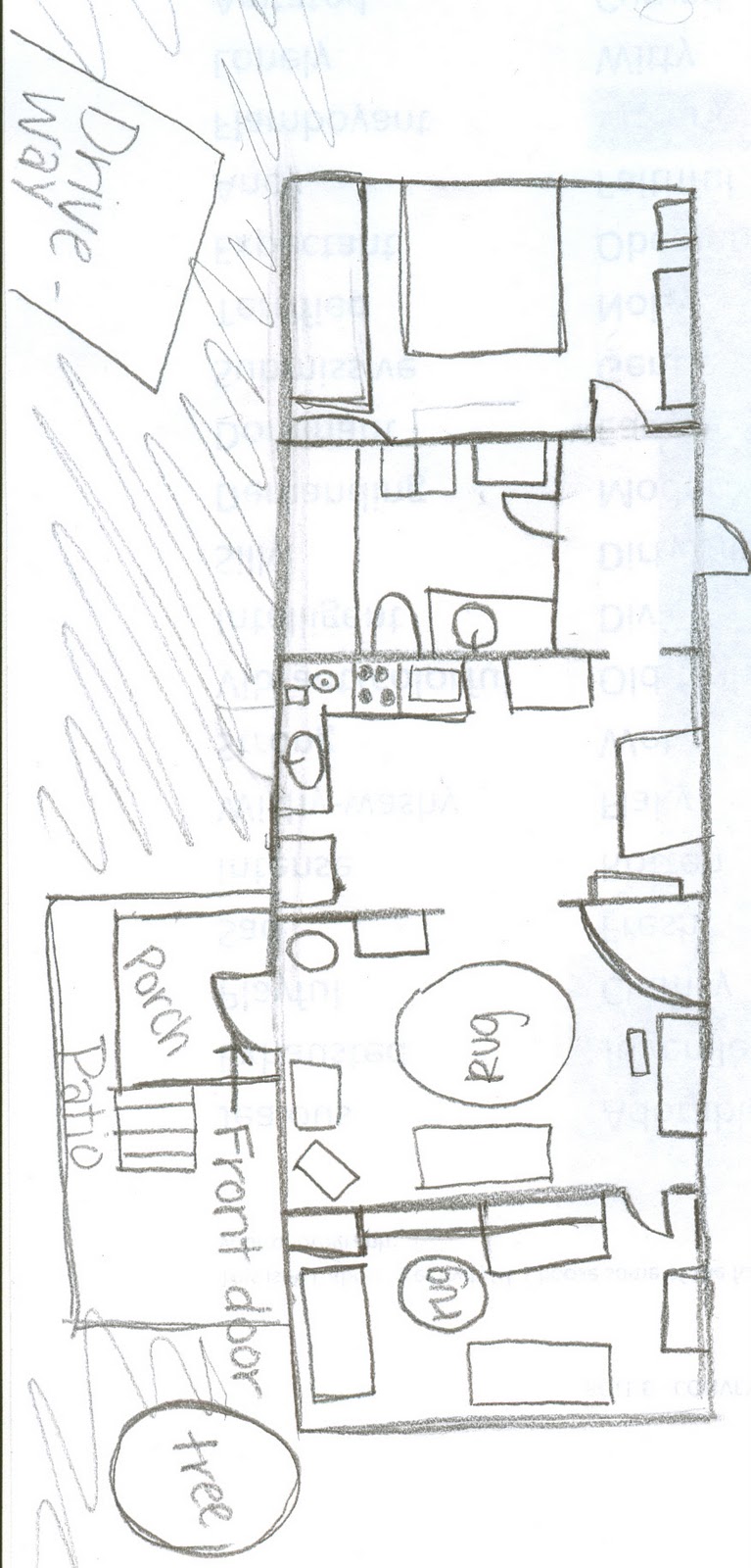 Kayla's Journal: Home Diagram