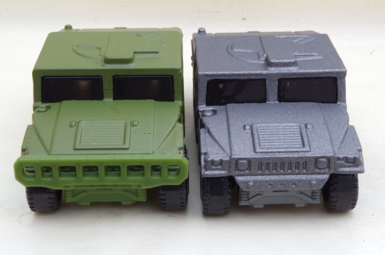 Mustang Fan Peru: InGen Humvee - Matchbox