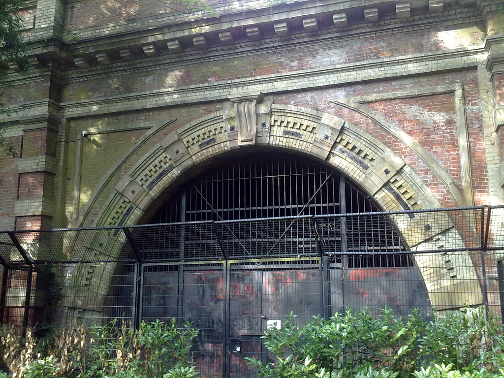 Deserted Places: The remains of Crystal Palace train station in London