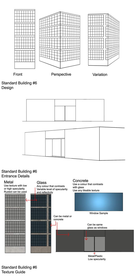 Button Bash Design: Wreckless Conduct: Buildings