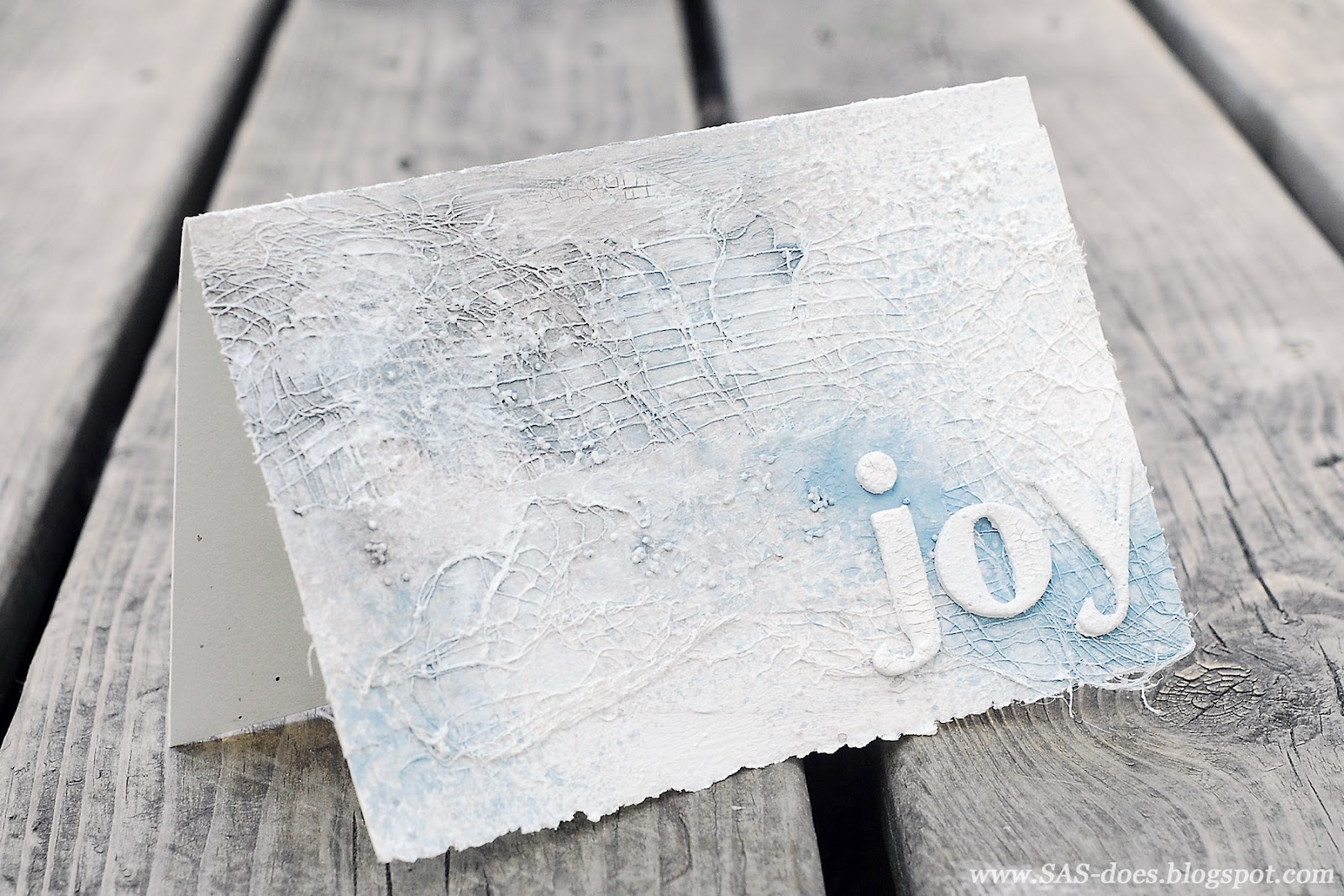 Textured handmade cards | SAS does ...: Textured handmade cards