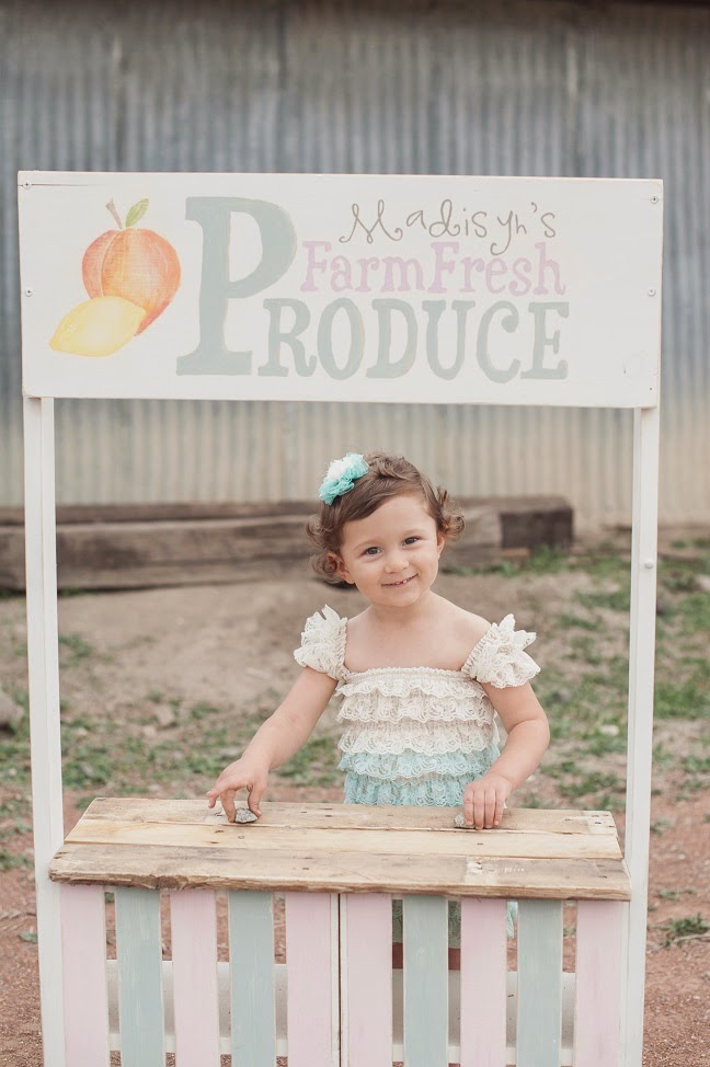DIY Produce Play Stand | Simply Ciani