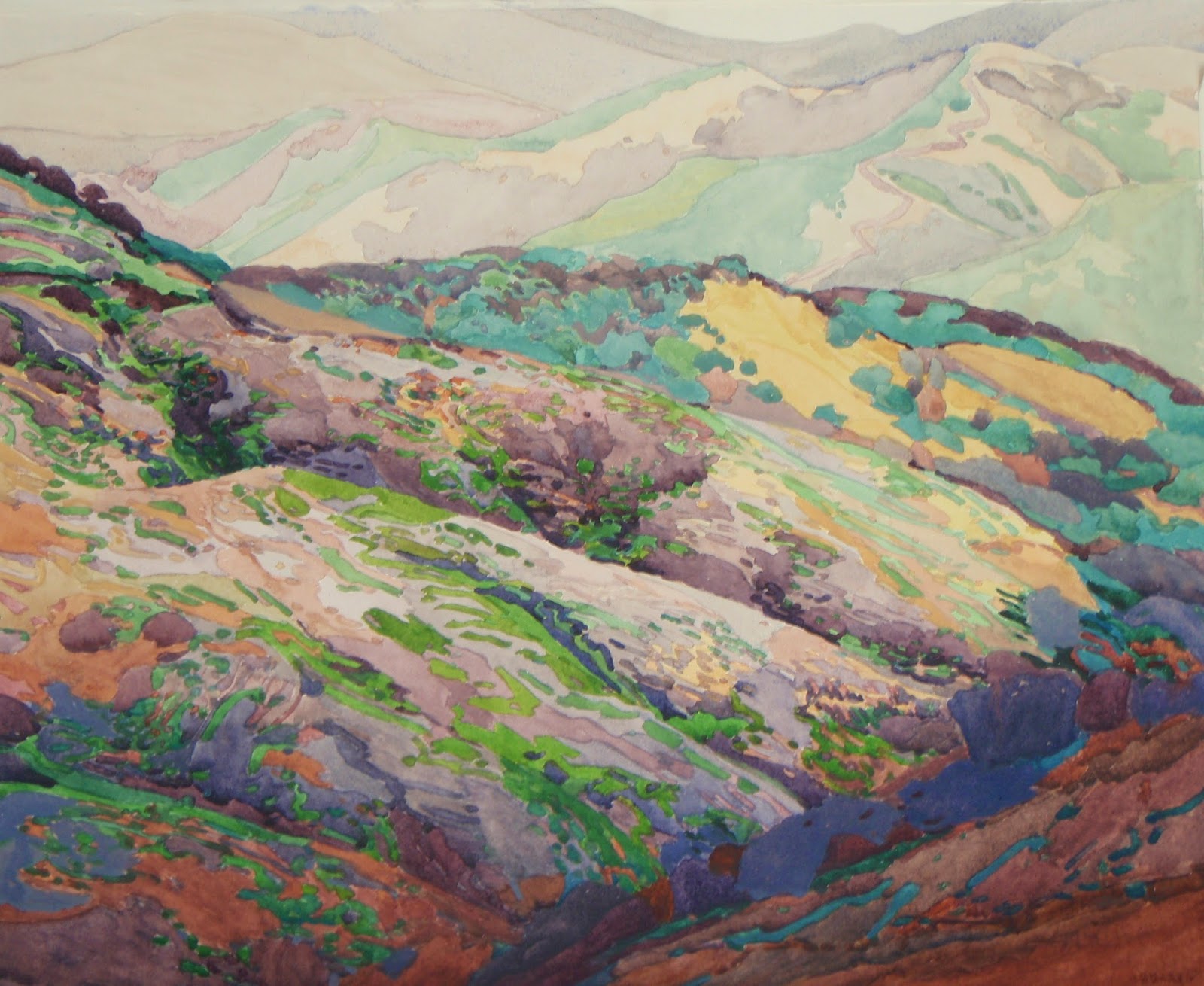 robin purcell california watercolors in the plein air tradition: After ...