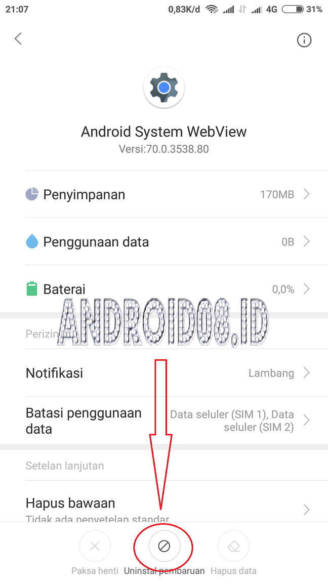 Cara Update Webview Sistem Android / Cara Update Webview Sistem Android Android System Webview ...