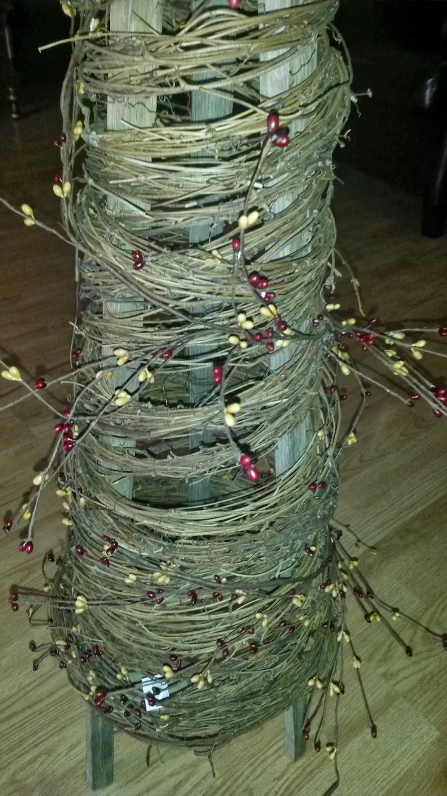 Salt Lick Shop: Primitive Tobacco Stick Grapevine Tree