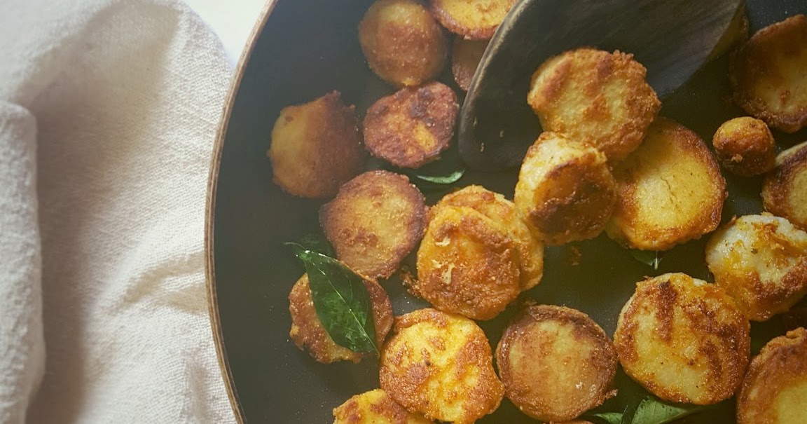 Arbi roast | Taro root roast| Colocasia roast|Chamagadda roast | The ...