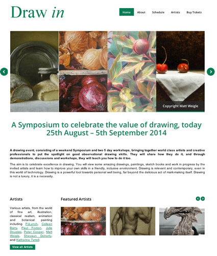 MAKING A MARK: "Draw In" - a symposium about drawing